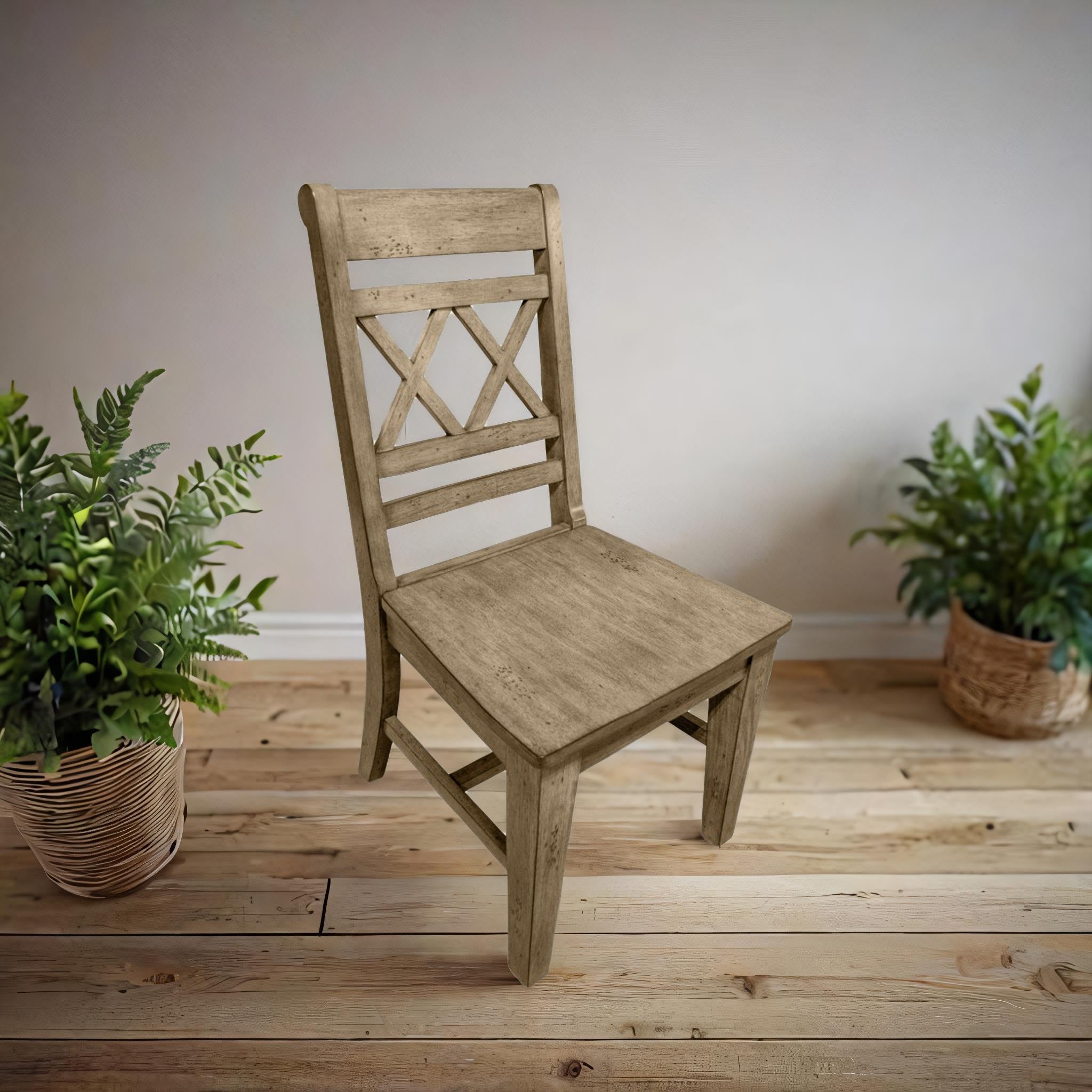 BingLTD - Alexander 39" Tall Dining Brindle Chair- Set of 2 (CH40-RW-B ...